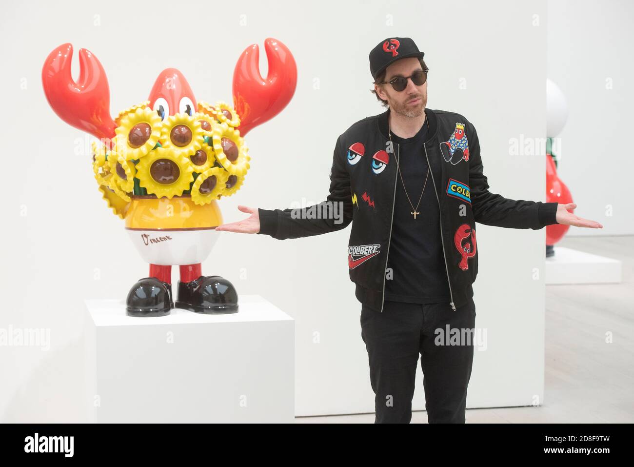 29th October 2020. London, United Kingdom. Artist Phillip Colbert ...