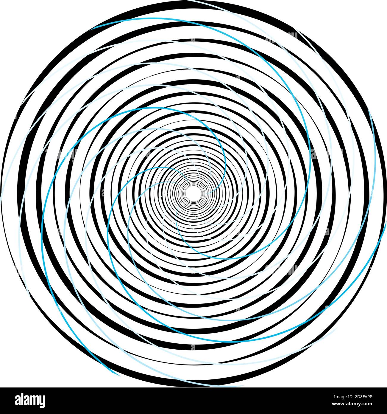 Overlaying abstract Spiral, Swirl, Twirl vector. Volute, helix ...