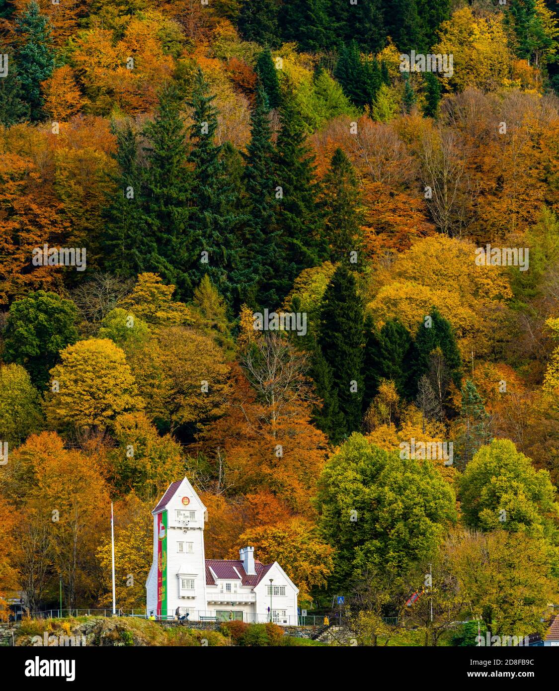 Bergen, Norway, in autumn Stock Photo - Alamy