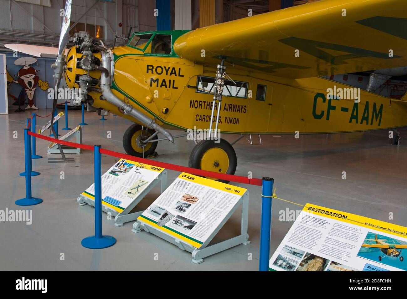 Fokker Super Universal, Western Canada Air Museum, Winnipeg, Manitoba ...