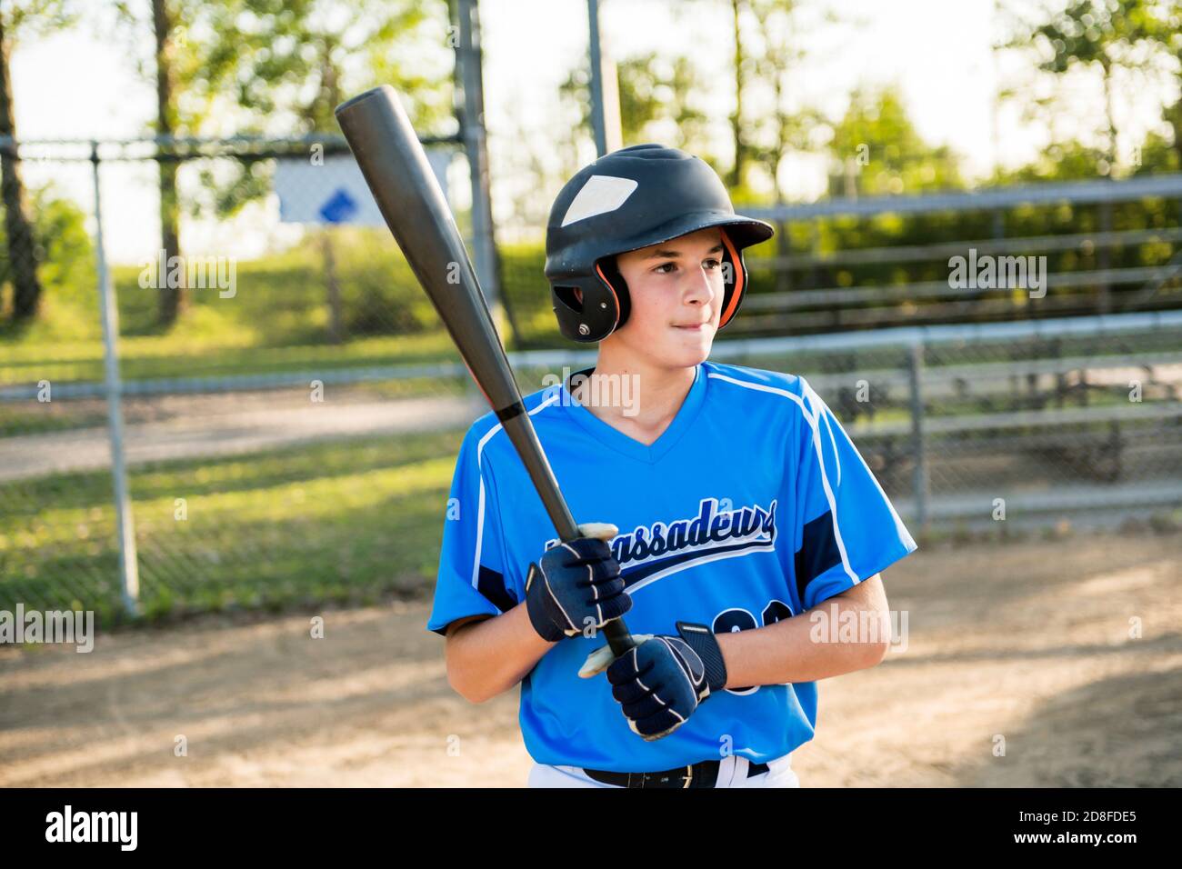Playground baseball game hi-res stock photography and images - Alamy