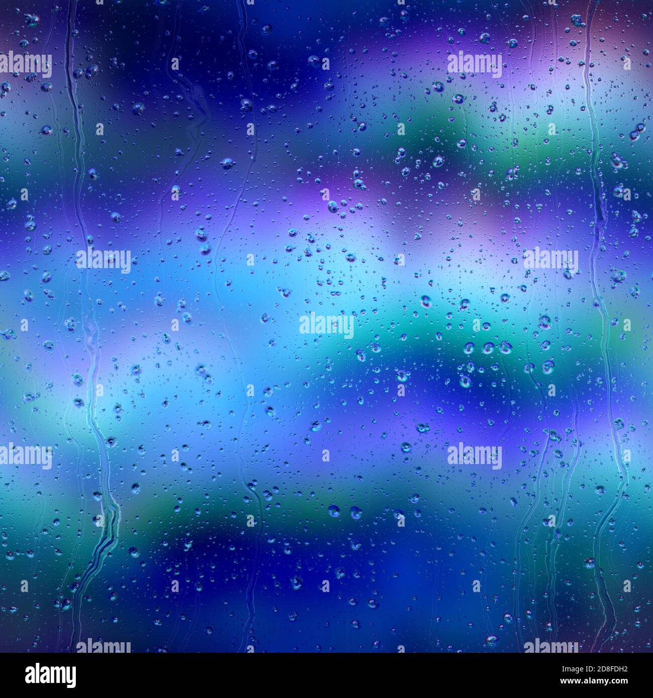 Seamless rain drop water repeat pattern on blur Stock Photo - Alamy