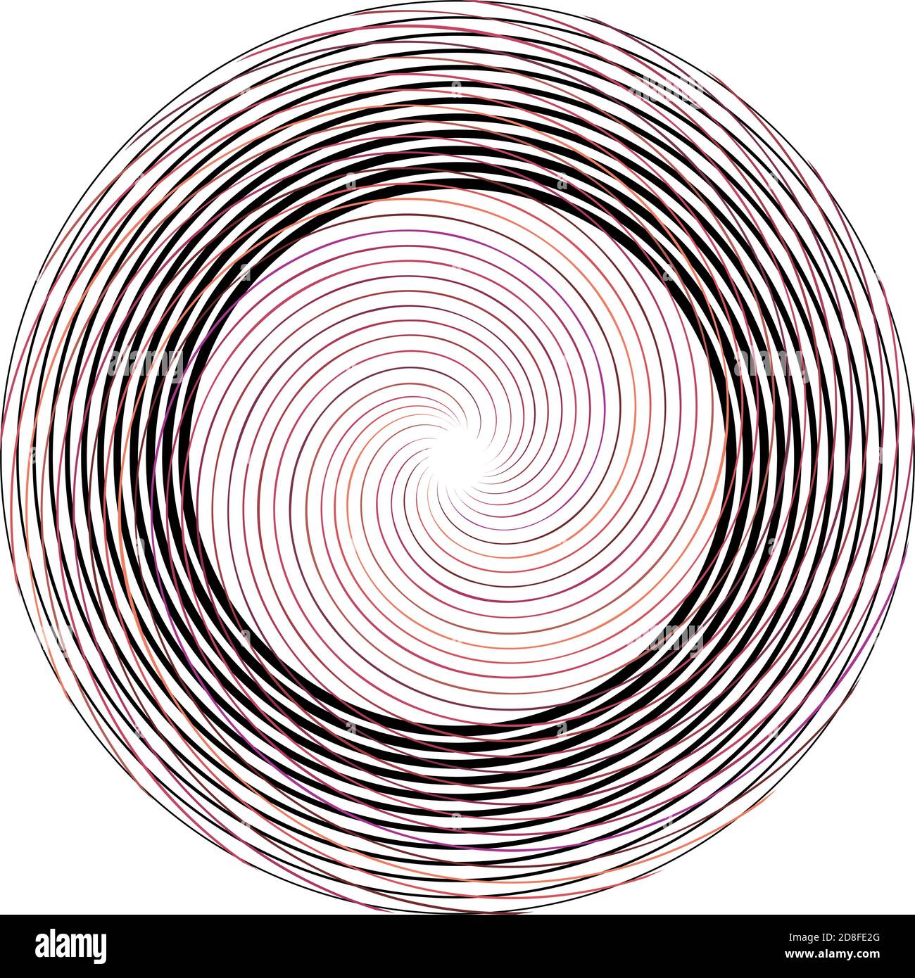 Overlaying abstract Spiral, Swirl, Twirl vector. Volute, helix ...