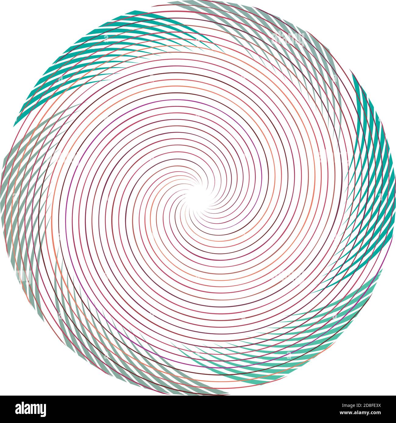 Overlaying abstract Spiral, Swirl, Twirl vector. Volute, helix ...
