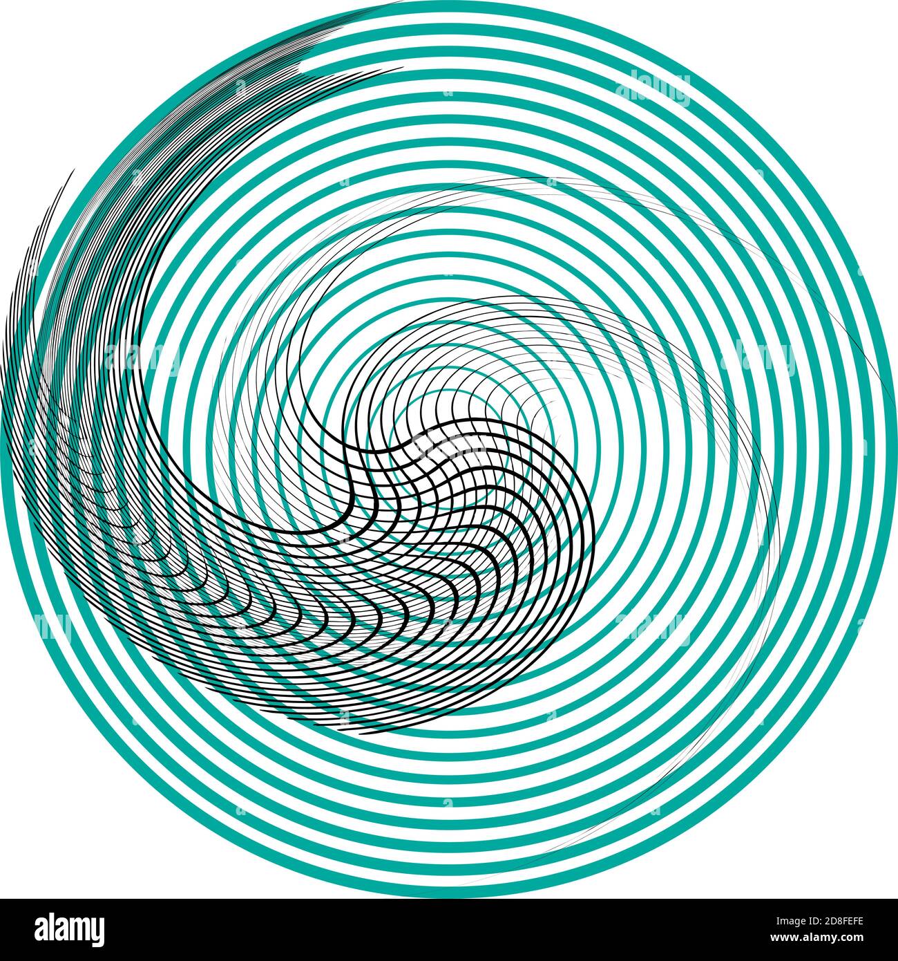 Overlaying abstract Spiral, Swirl, Twirl vector. Volute, helix ...