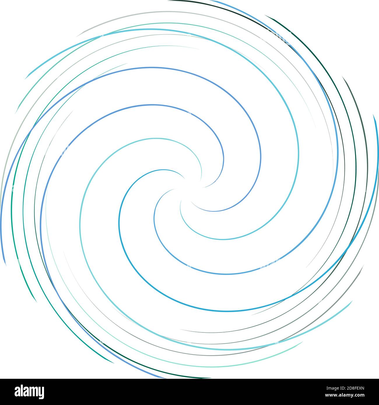 Overlaying abstract Spiral, Swirl, Twirl vector. Volute, helix ...