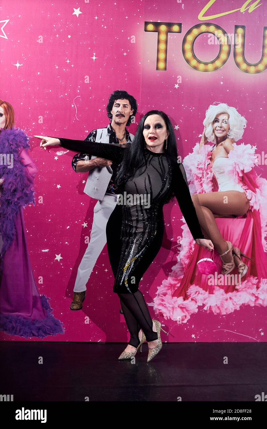 Madrid, Spain. 29 October, 2020: Alaska attends to "La Ultima Tourne ...