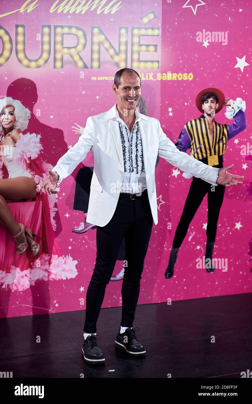 Madrid, Spain. 29 October, 2020: Manuel Bandera attends to "La Ultima ...