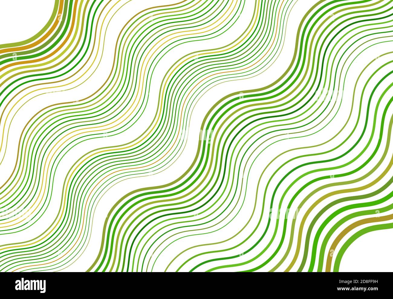 Green flowing parallel lines hi-res stock photography and images - Alamy