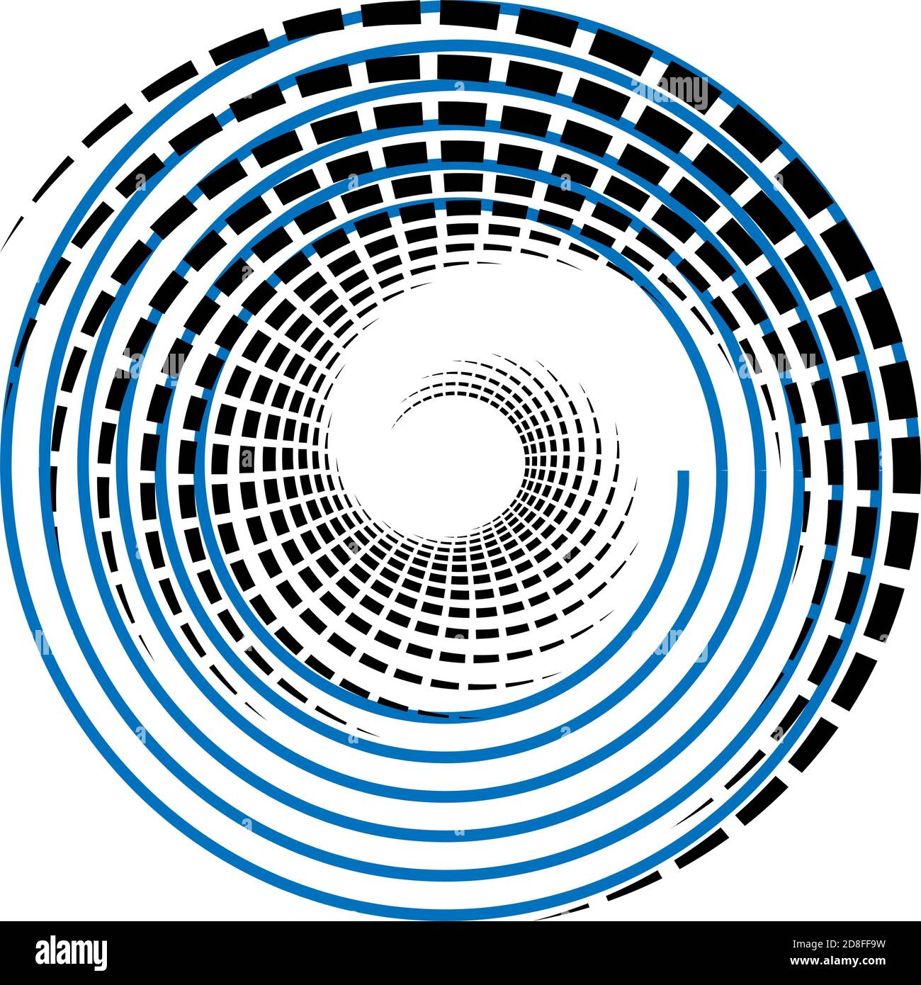 Overlaying abstract Spiral, Swirl, Twirl vector. Volute, helix ...