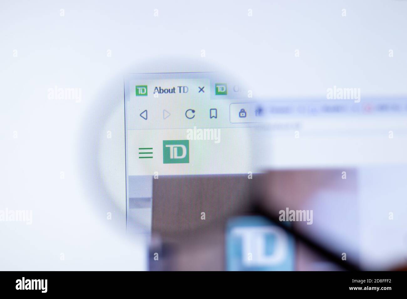 Td Bank Screen High Resolution Stock Photography and Images - Alamy