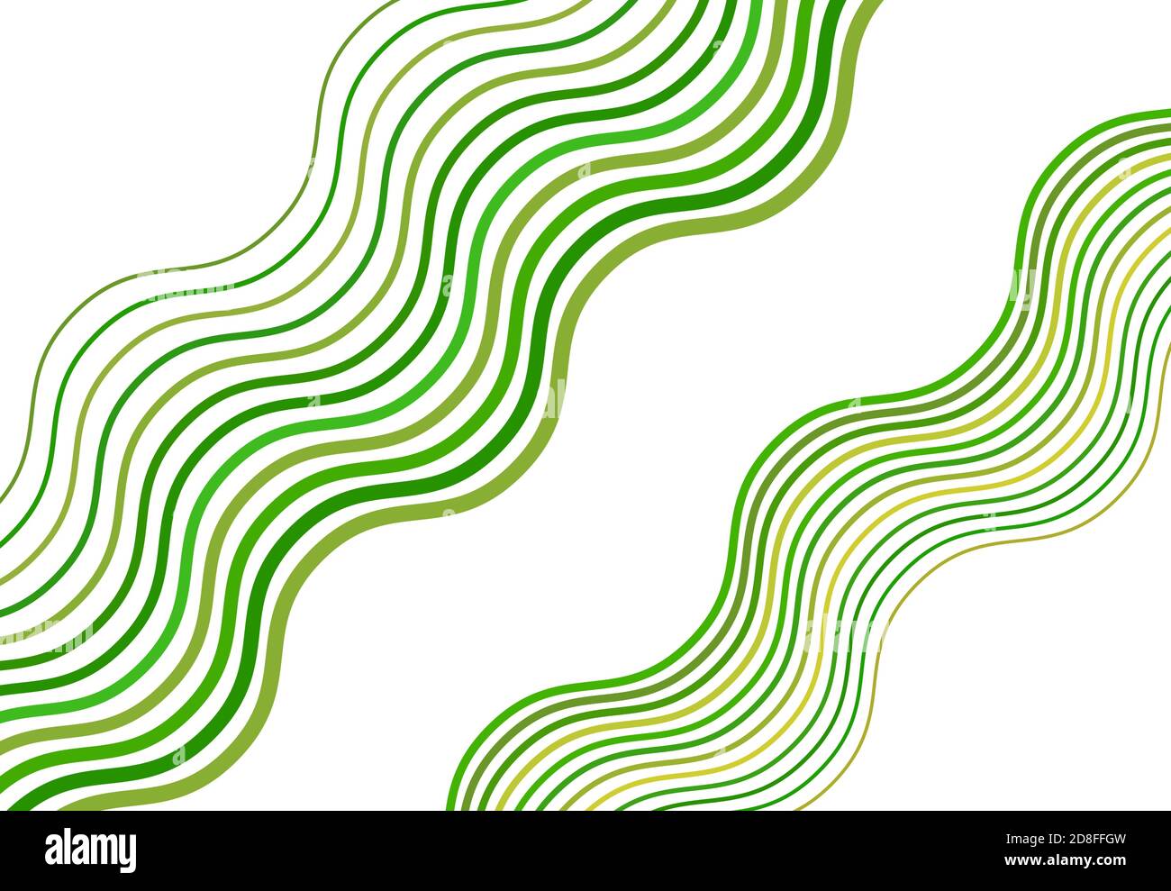 Green flowing parallel lines hi-res stock photography and images - Alamy