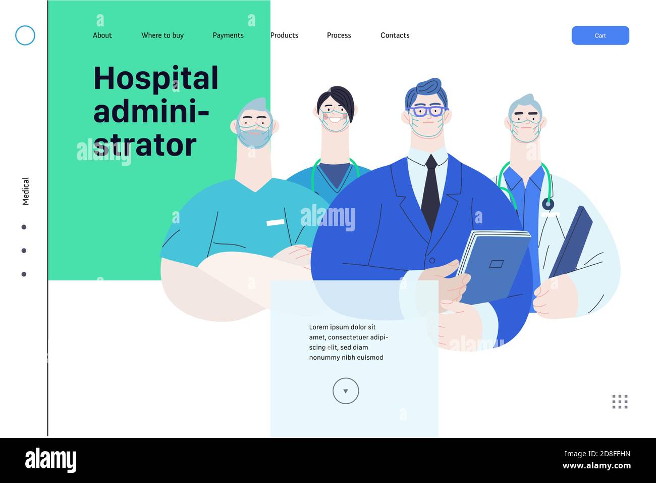 Hospital chief Stock Vector Images - Alamy