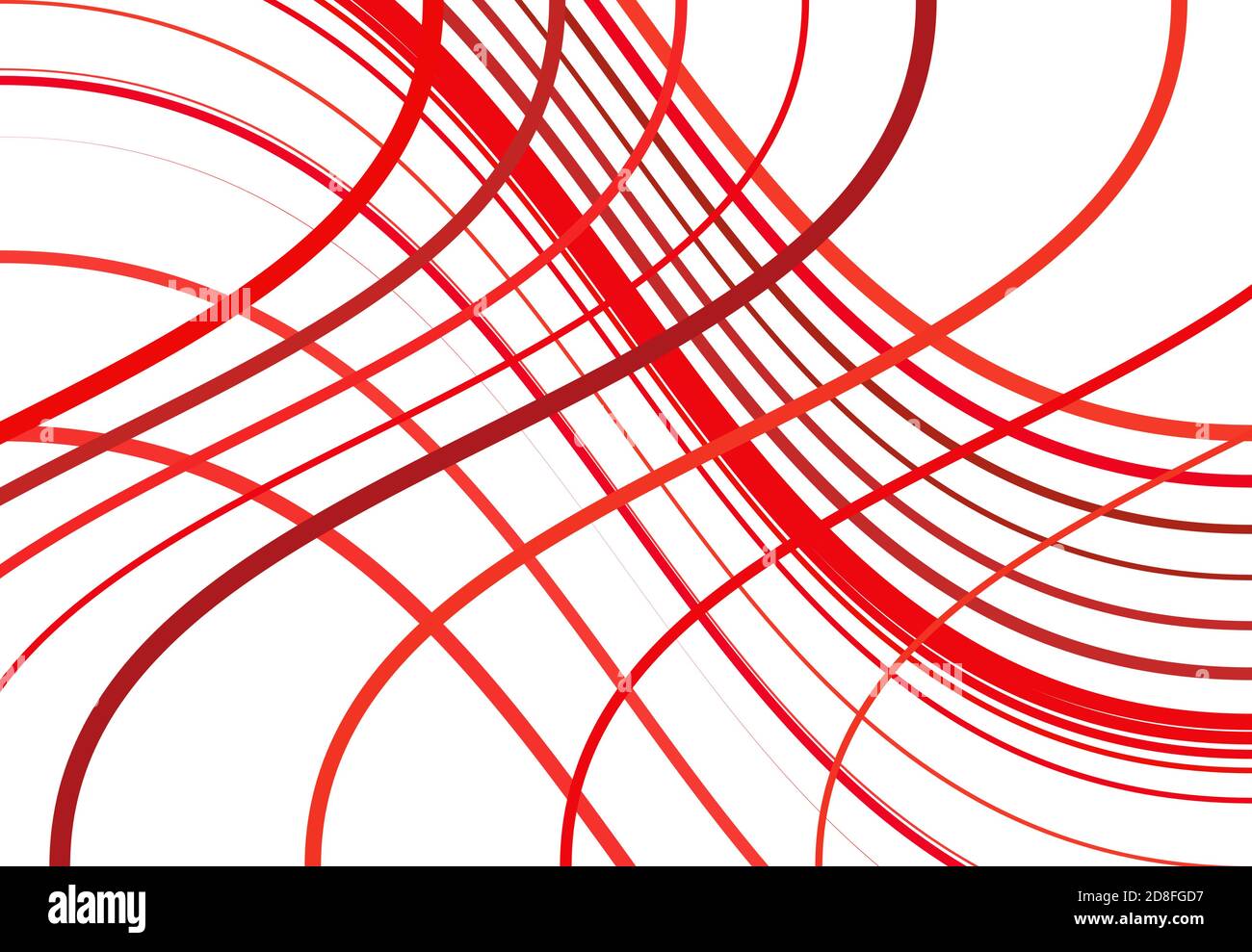 Grid, mesh of wavy, undulating, waving, billowy lines. Abstract ...