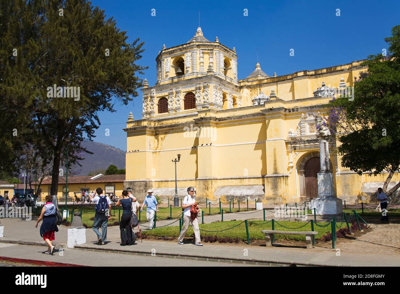 Nuestra Senora de Las Mercedes Church, Antigua City, Guatemala, Central ...