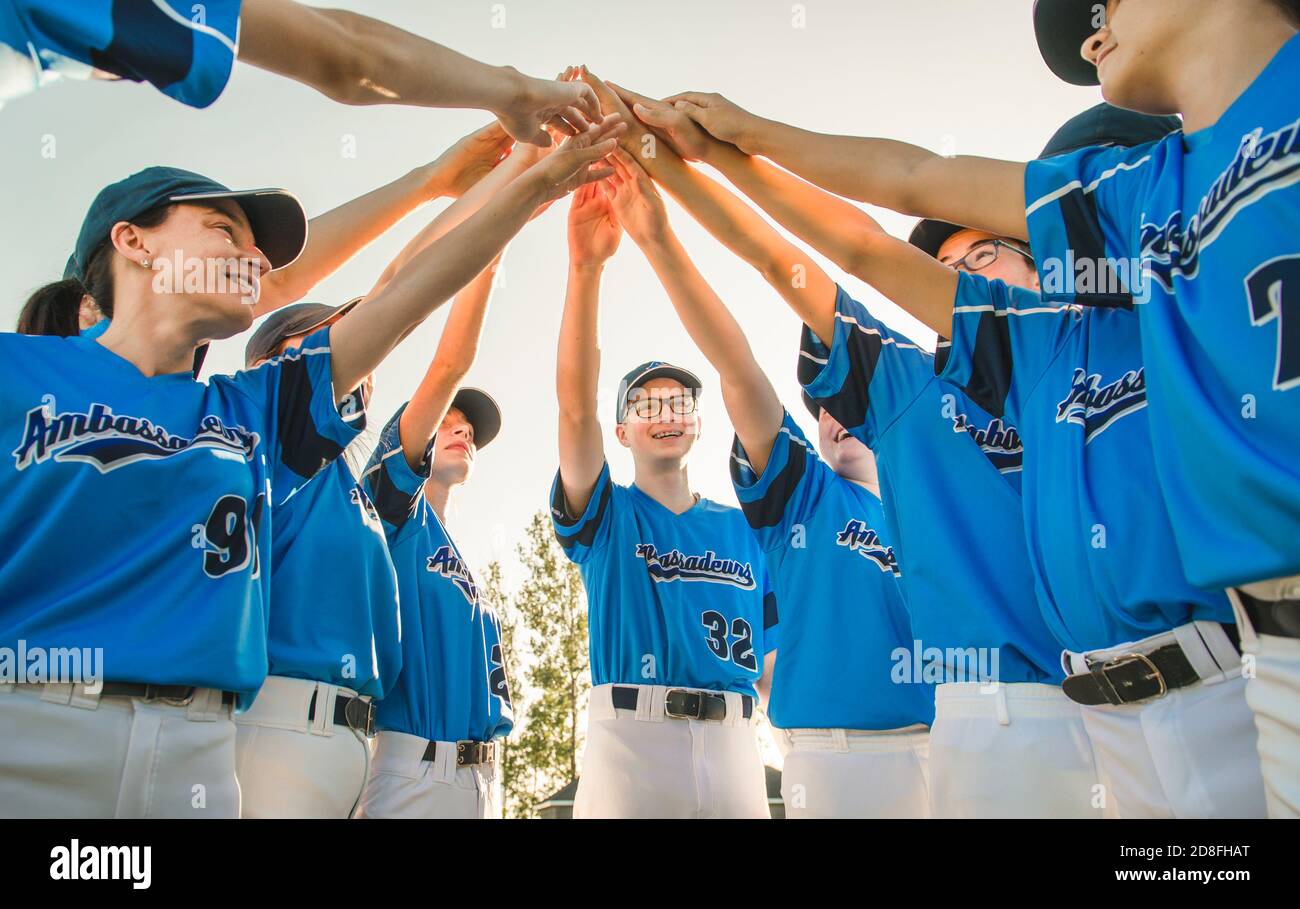Baseball player uniform hands hi-res stock photography and images - Alamy