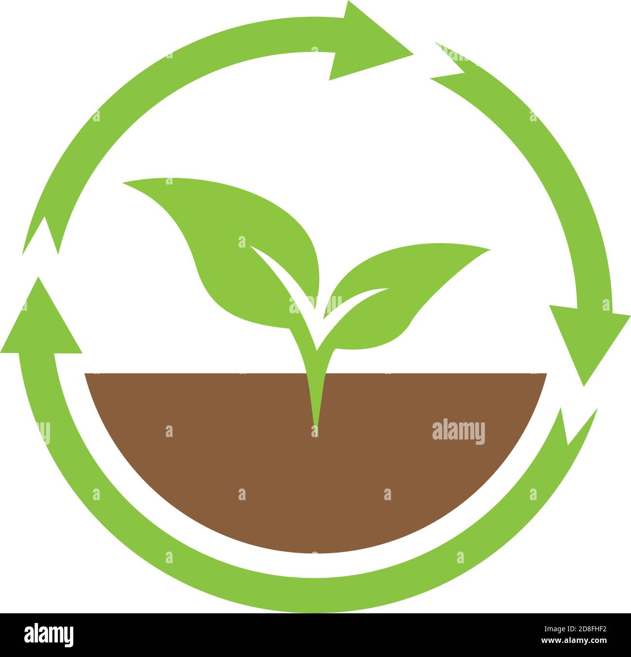 Sprout tree Stock Vector Images - Alamy