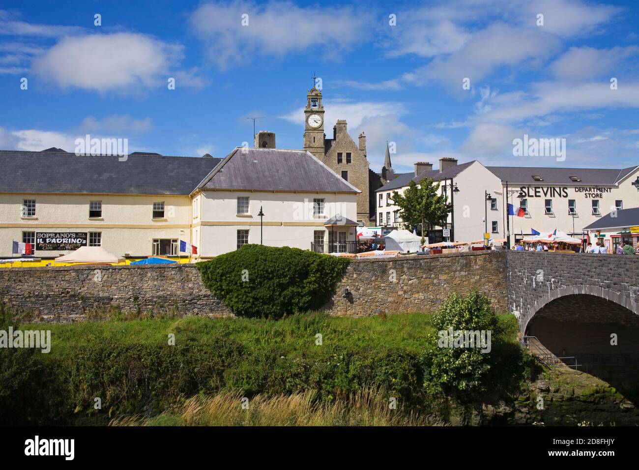 Bridge over the River Erne, Ballyshannon Town, County Donegal, Ireland ...