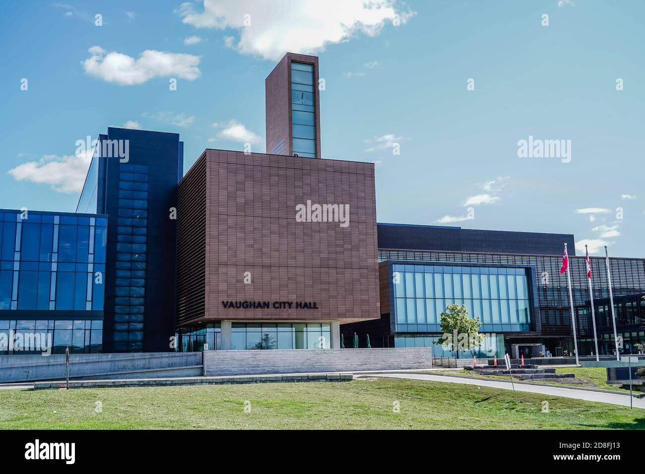 vaughan city hall building in ontario canada Stock Photo - Alamy