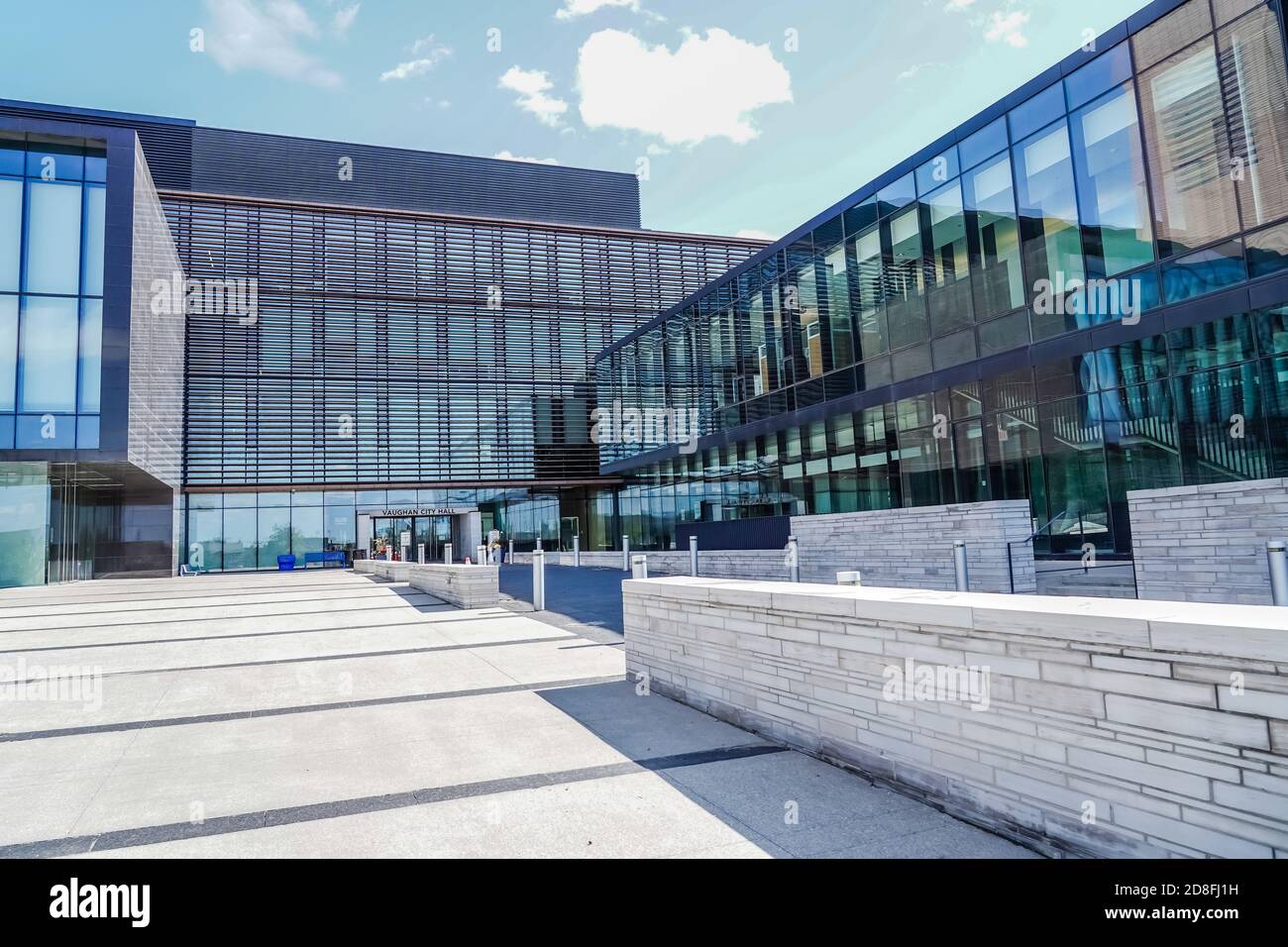 vaughan city hall building in ontario canada Stock Photo - Alamy