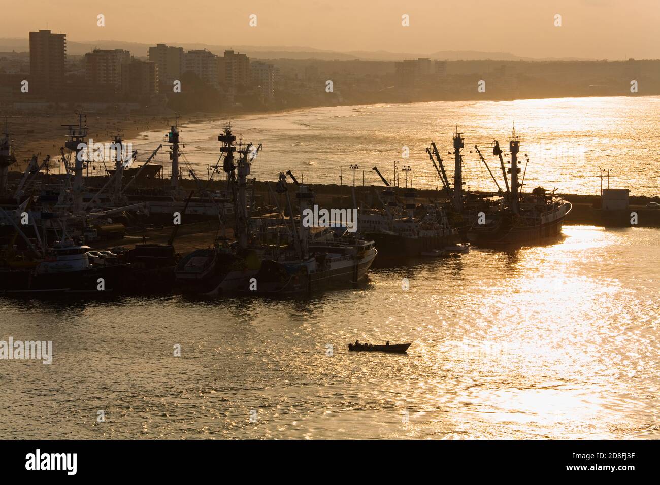 Commercial Port, City of Manta, Ecuador,South America Stock Photo - Alamy