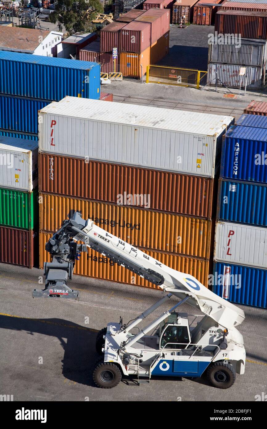 Container Port, Montevideo, Uruguay, South America Stock Photo - Alamy