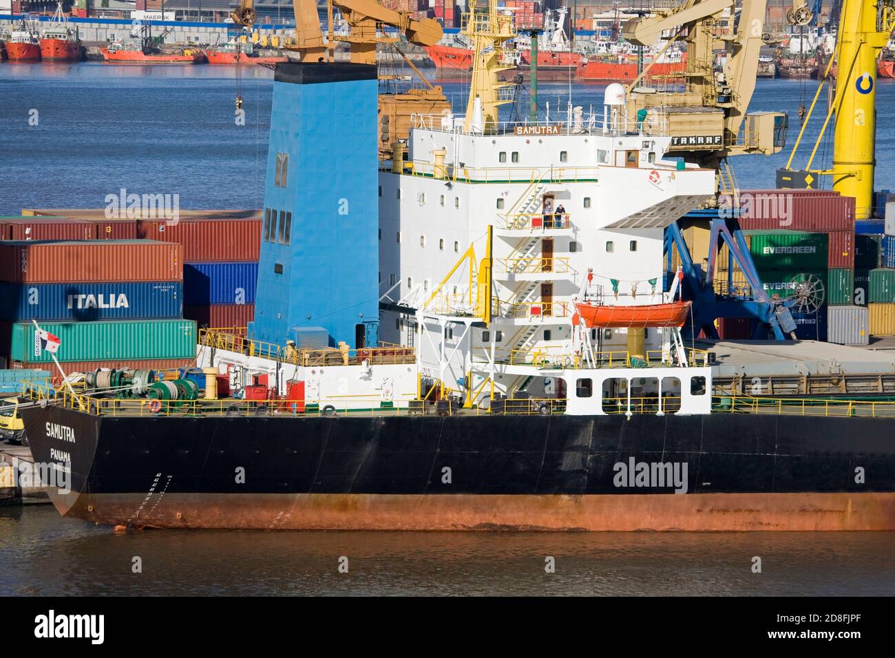 Container Port, Montevideo, Uruguay, South America Stock Photo - Alamy