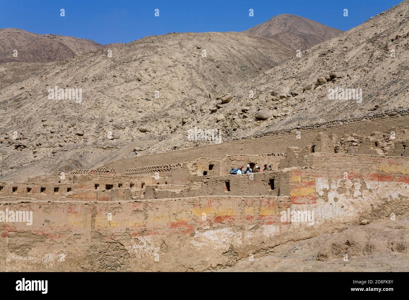 Tambo Colorado Inca Ruins near Pisco City, Ica Region, Peru, South ...