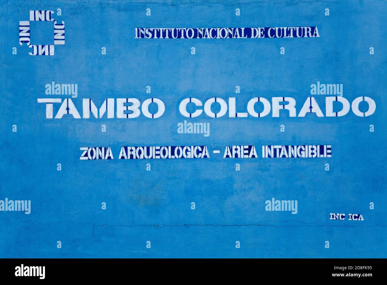 Tambo Colorado Inca Ruins near Pisco City, Ica Region, Peru, South ...