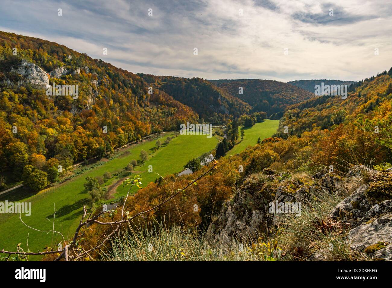 Fantastic autumn hike in the beautiful Danube valley at the Beuron ...