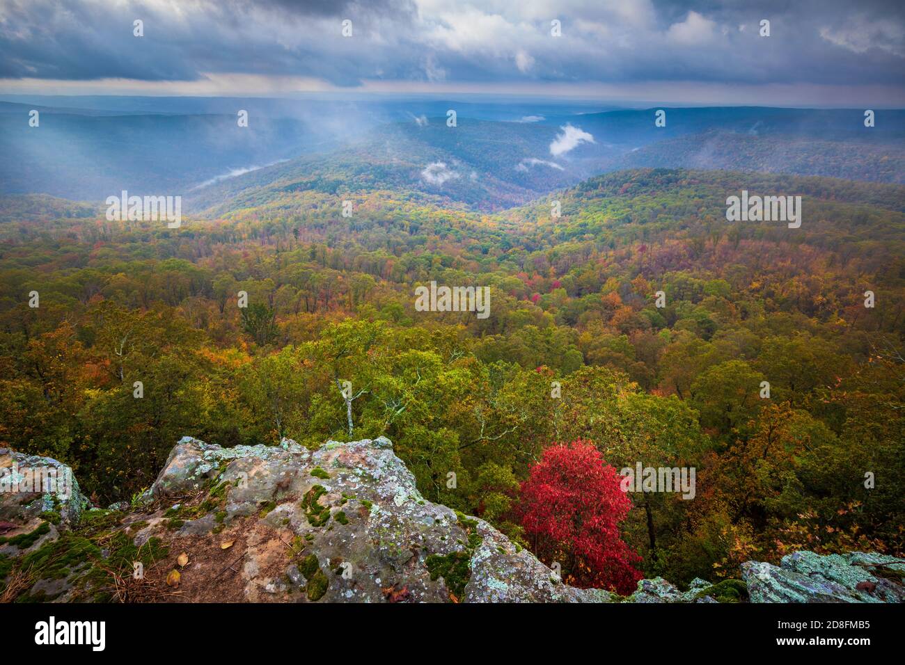 White Rock Mountain Recreation Area in the Ozark National Forest in ...