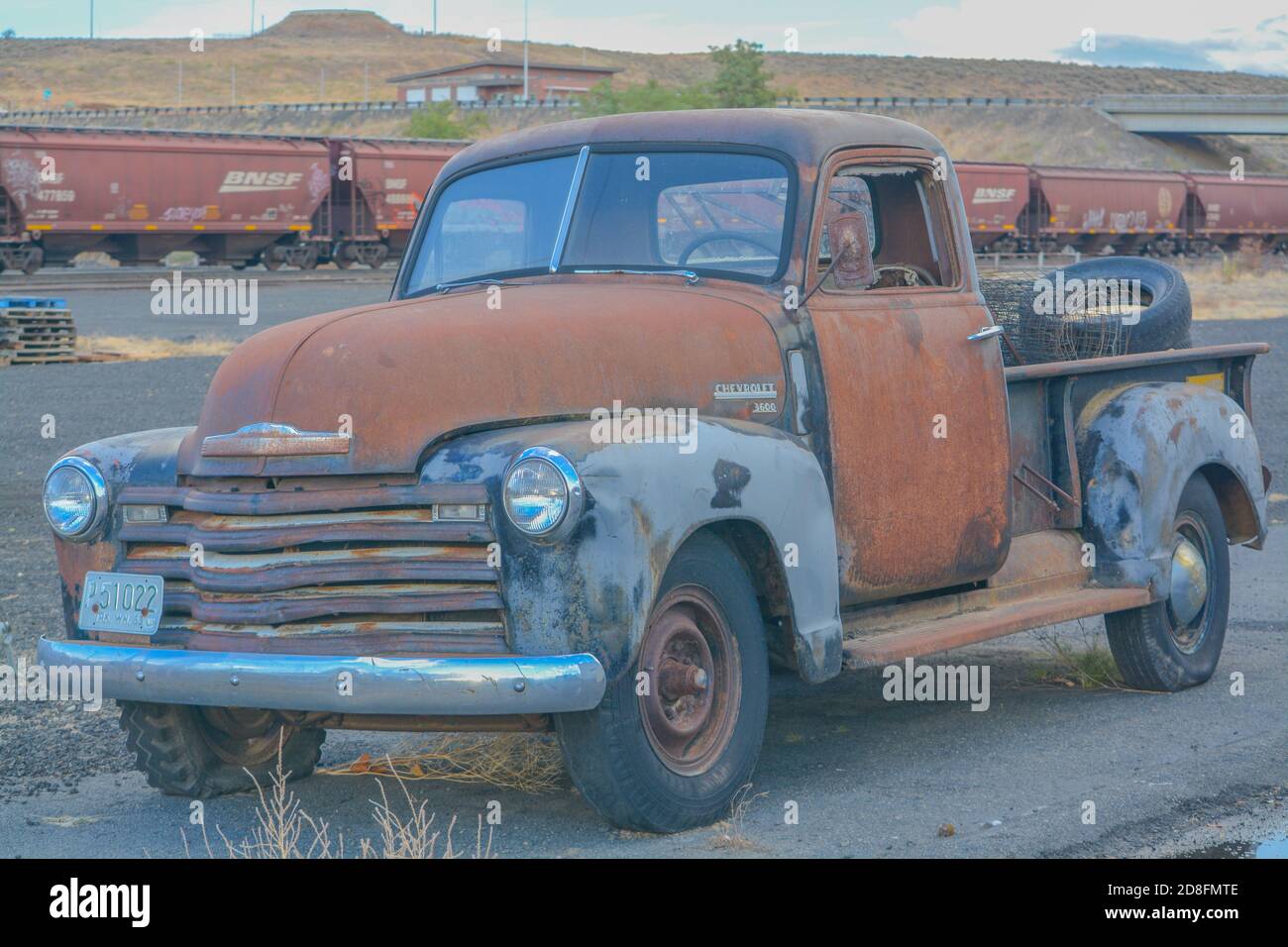 A collection of antique trucks ready to be restored in Sprague ...
