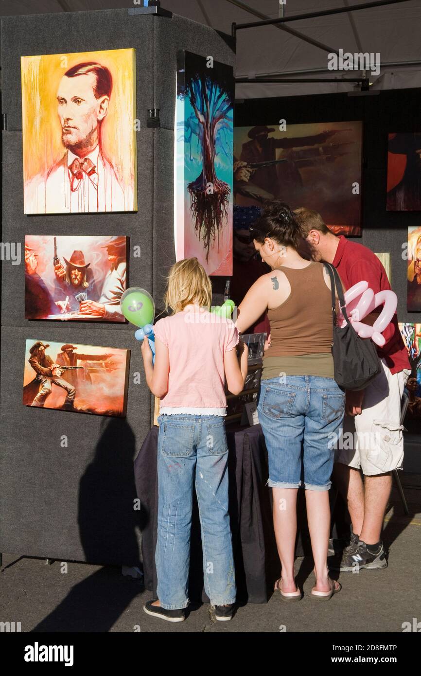 4th Avenue Street Fair, Tucson, Pima County, Arizona, USA Stock Photo ...