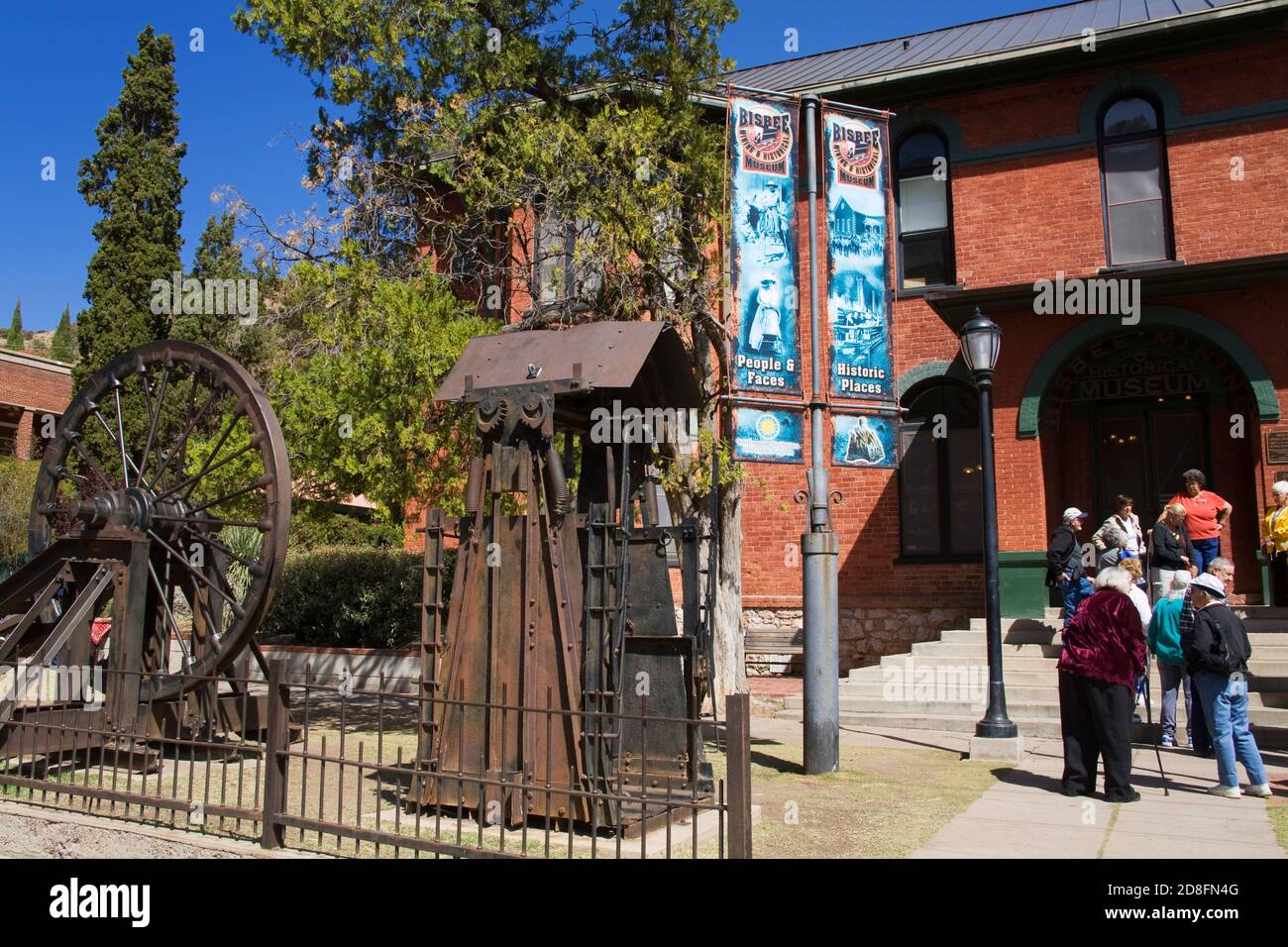 Bisbee Mining & Historical Museum, Bisbee Mining Town, Cochise County ...