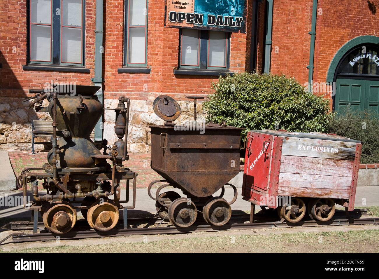 Bisbee Mining & Historical Museum, Bisbee Mining Town, Cochise County ...