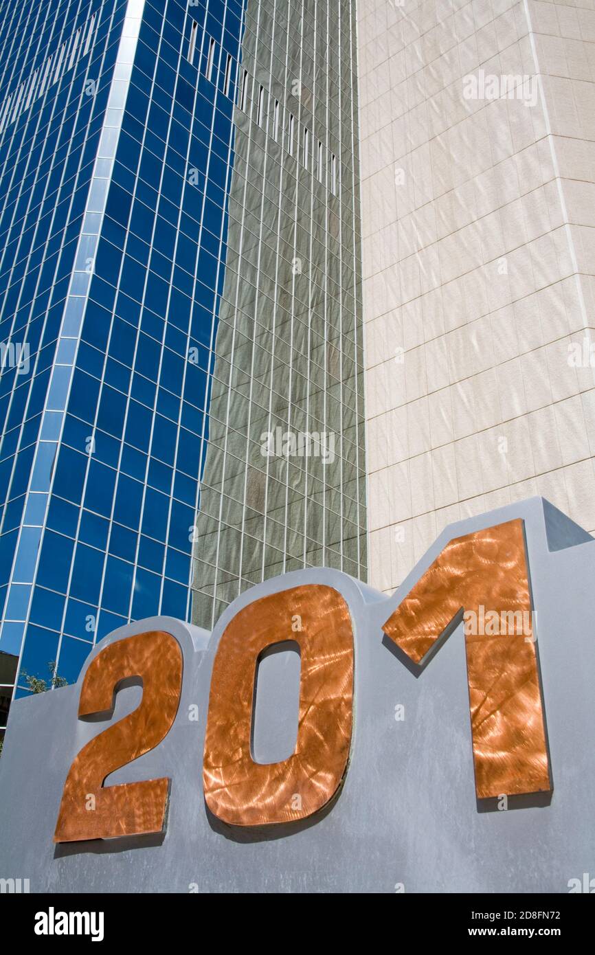 Chase Tower in Copper Square, Phoenix, Arizona, USA Stock Photo - Alamy
