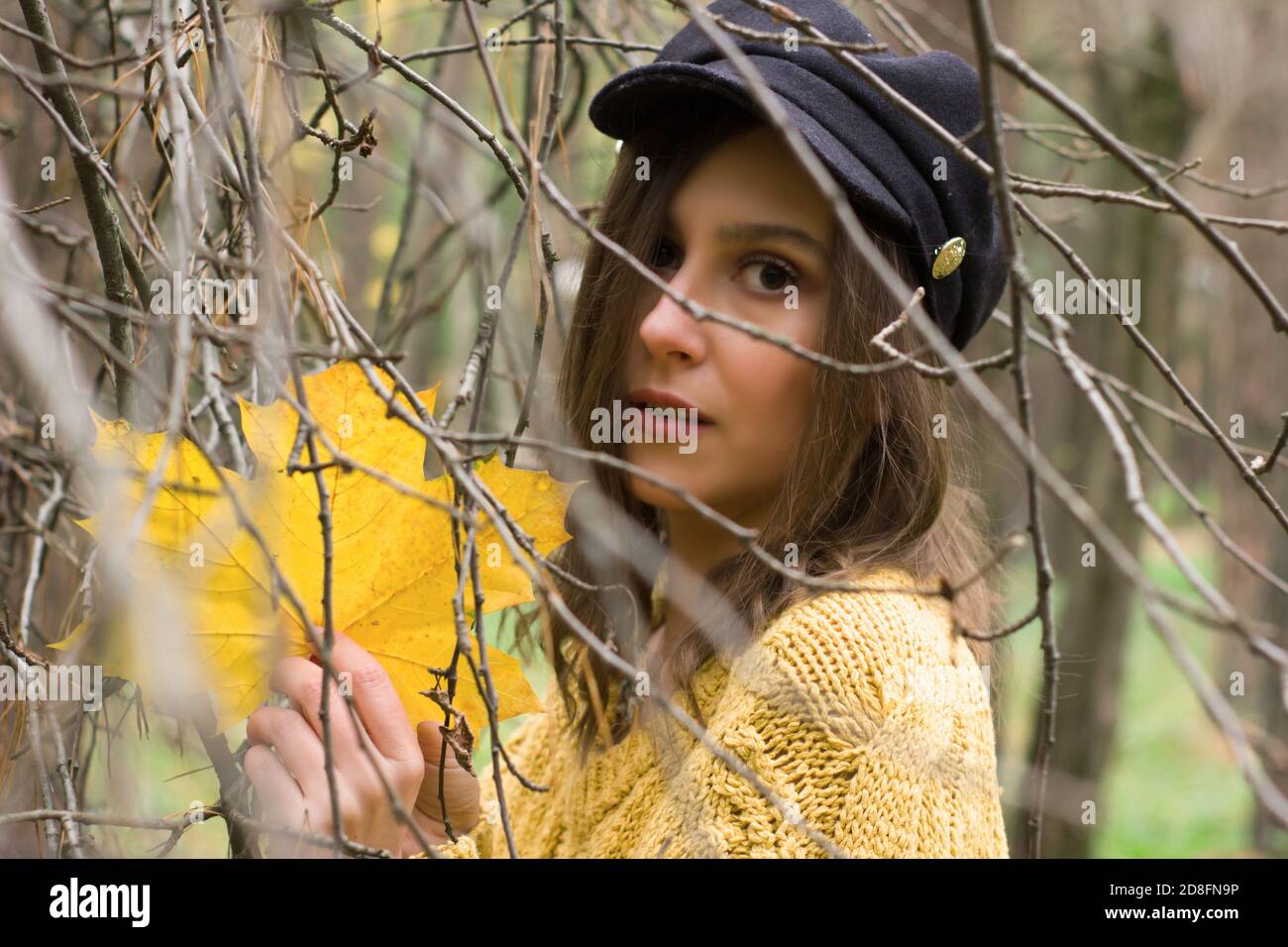 Hand through hair hi-res stock photography and images - Alamy