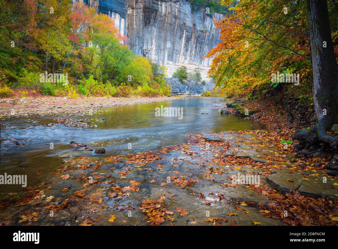 Rourk Bluff on the Buffalo National River in Arkansas Stock Photo - Alamy