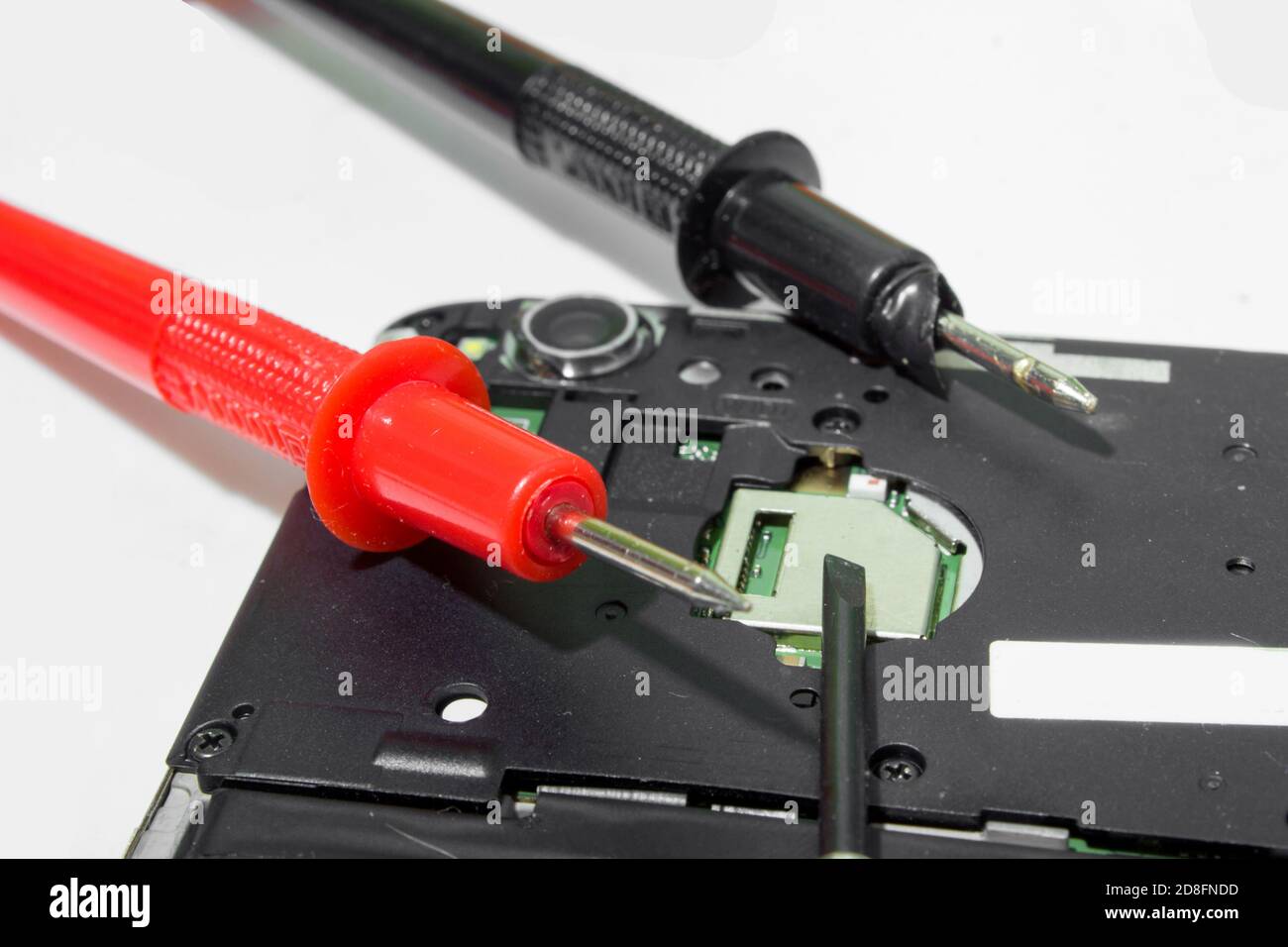 The old smartphone was damaged and needs to be repaired Smartphone ...