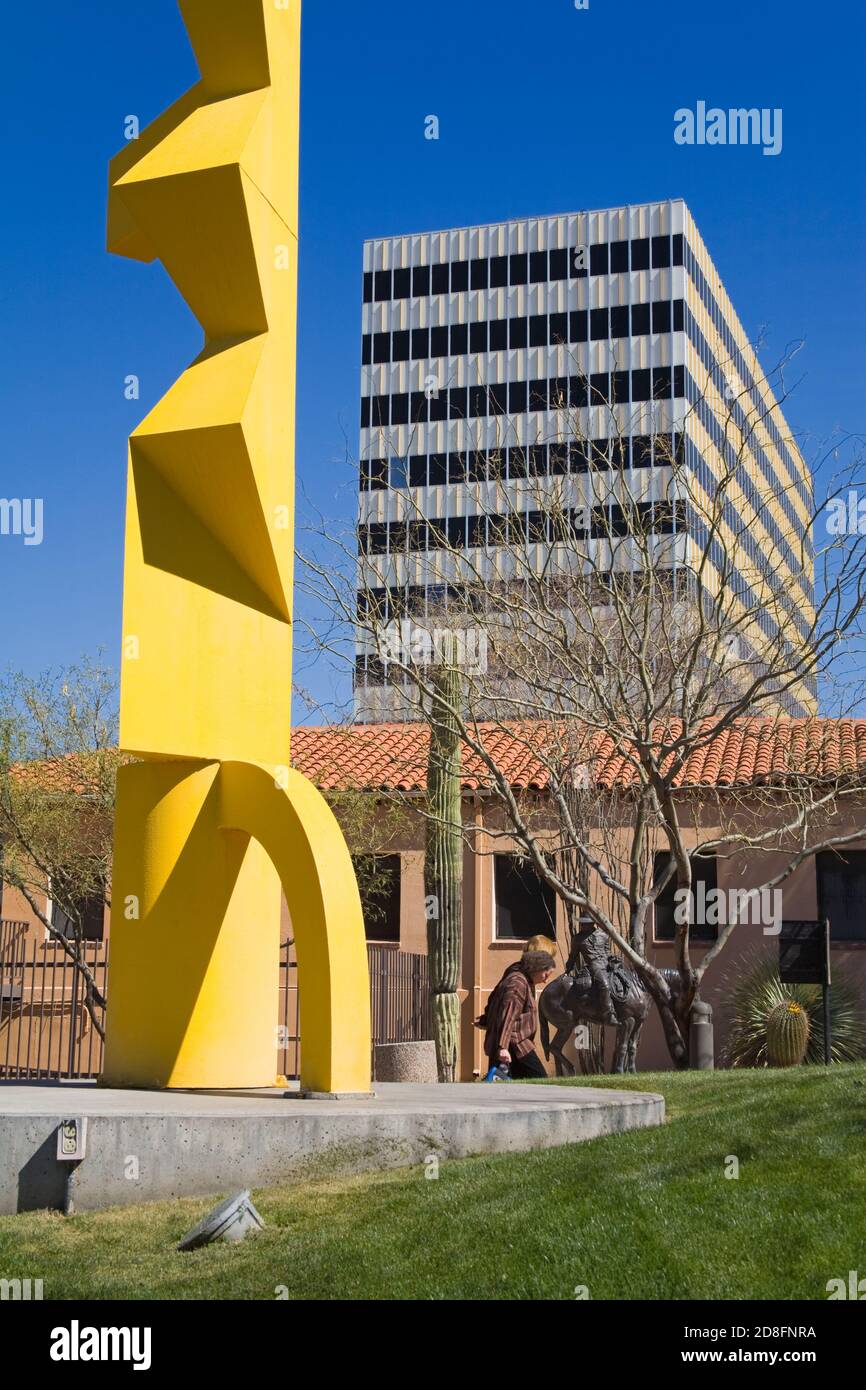 Sculpture, Tucson Museum of Art, El Presidio Historic District, Tucson ...