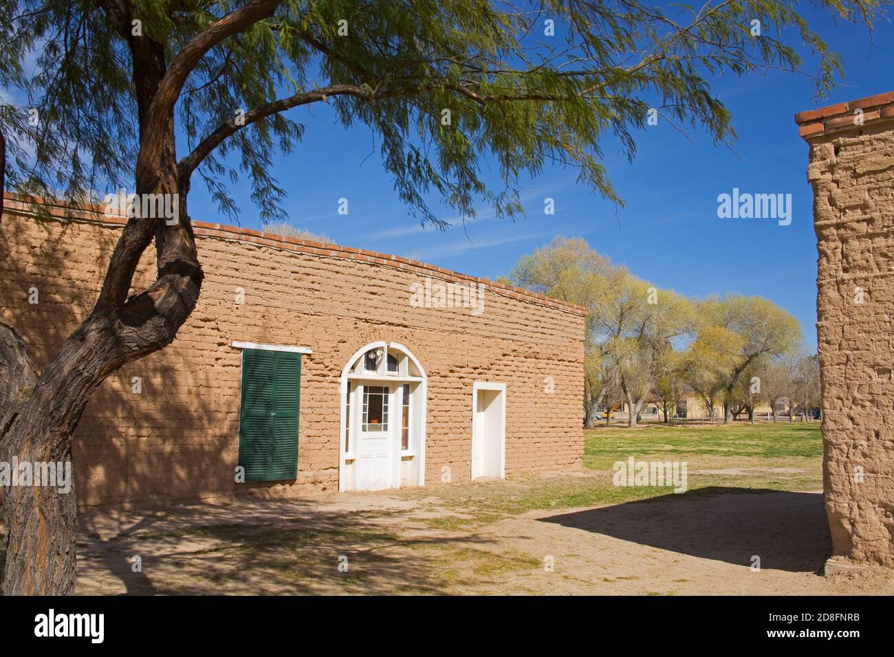Adobe Building, Fort Lowell Park Historical Museum, Tucson, Arizona ...
