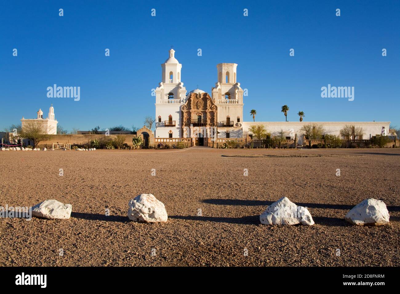 Mission San Xavier del Bac, Tucson, Arizona,USA Stock Photo - Alamy