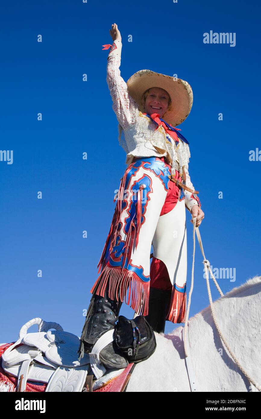 Arizona cowgirl hi-res stock photography and images - Alamy