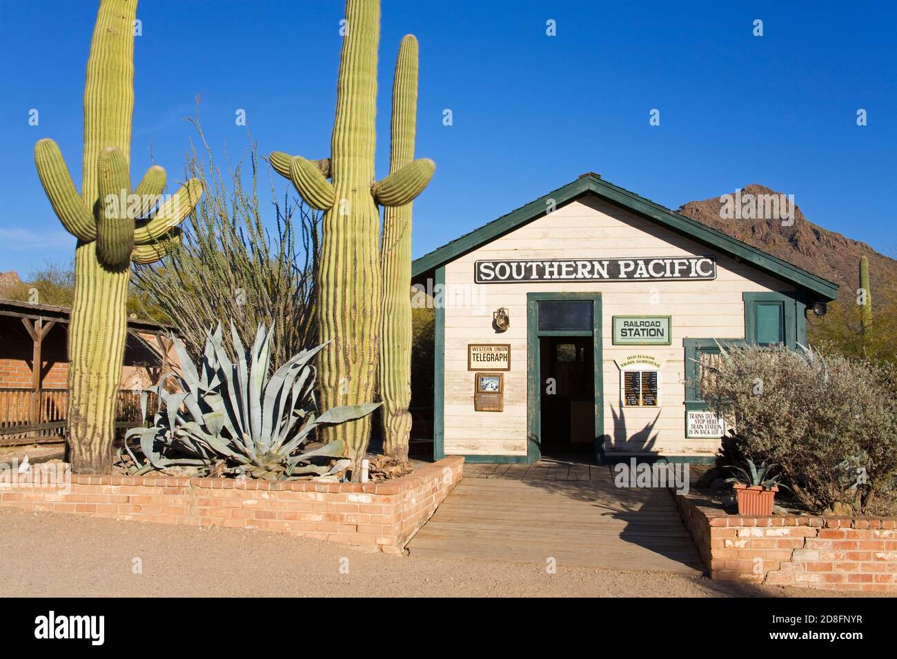 Old Tucson Studios,Tucson, Arizona,USA Stock Photo - Alamy