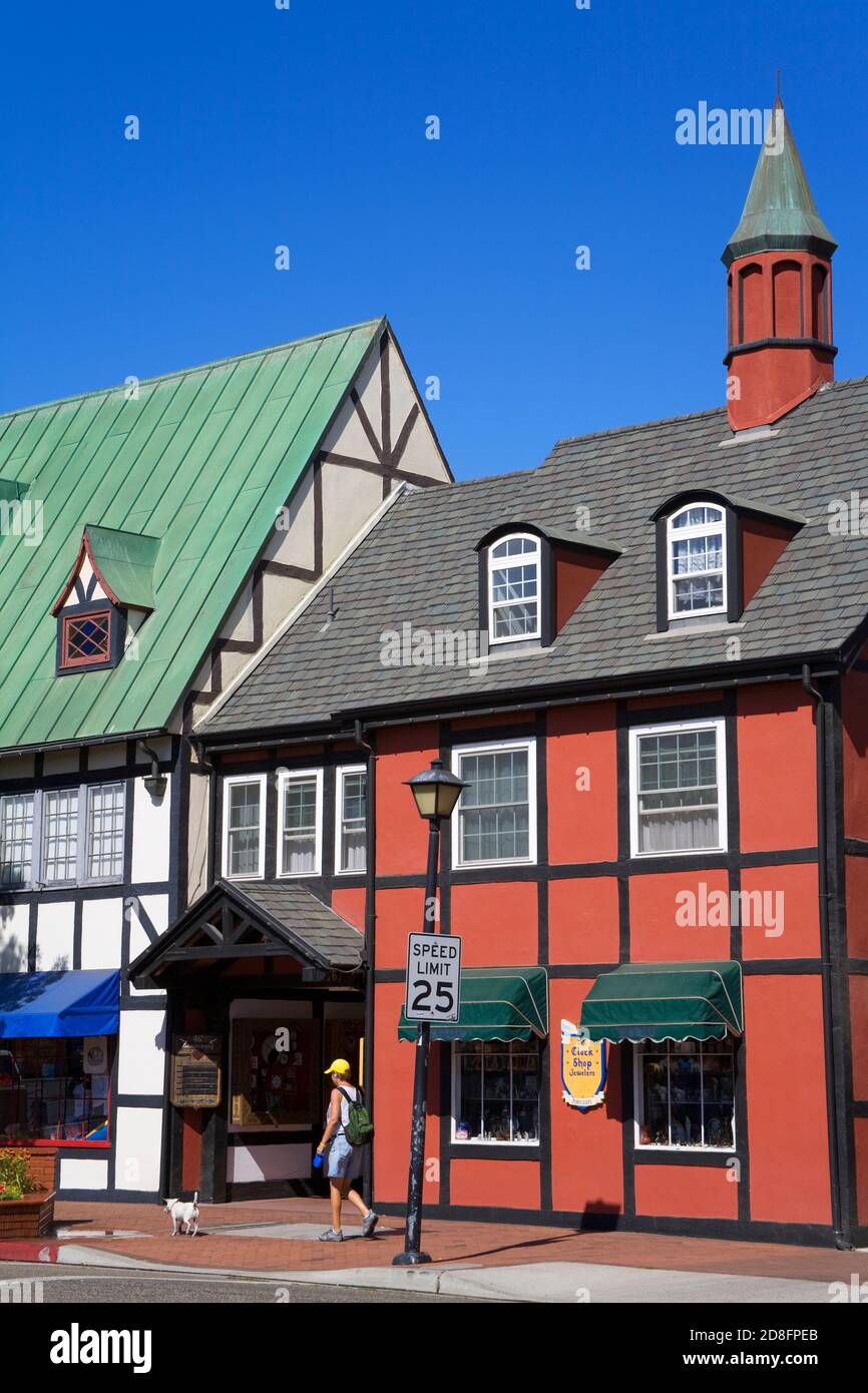 Danish Architecture on Alisal Road, Solvang, Santa Barbara County ...