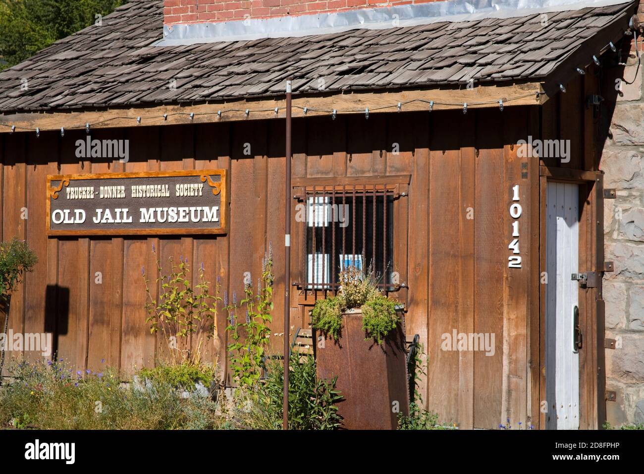 Old Jail Museum in Truckee, California, USA Stock Photo - Alamy