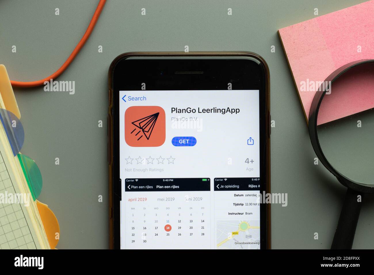 Plango leerlingapp hi-res stock photography and images - Alamy
