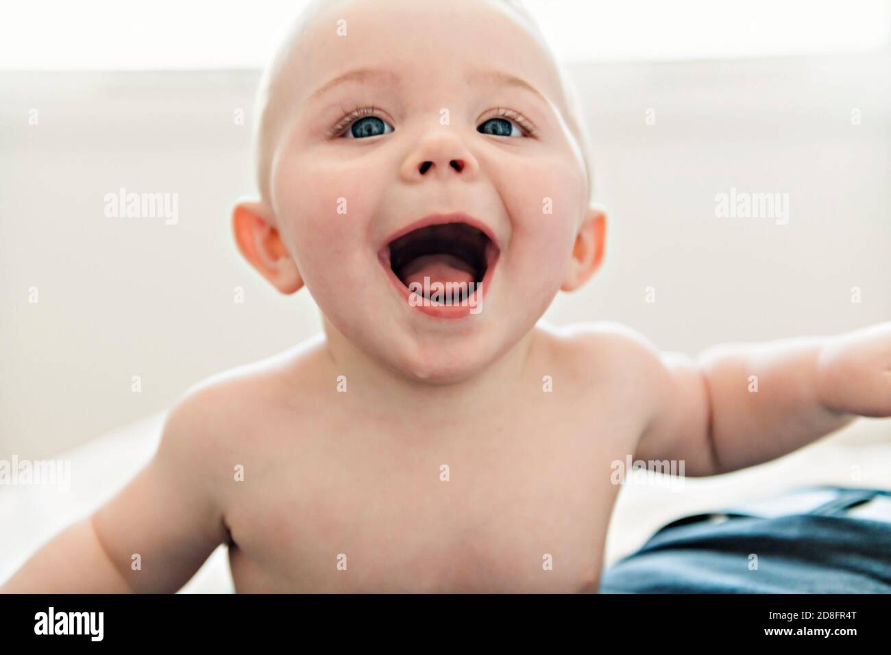 Surprised Happy Baby