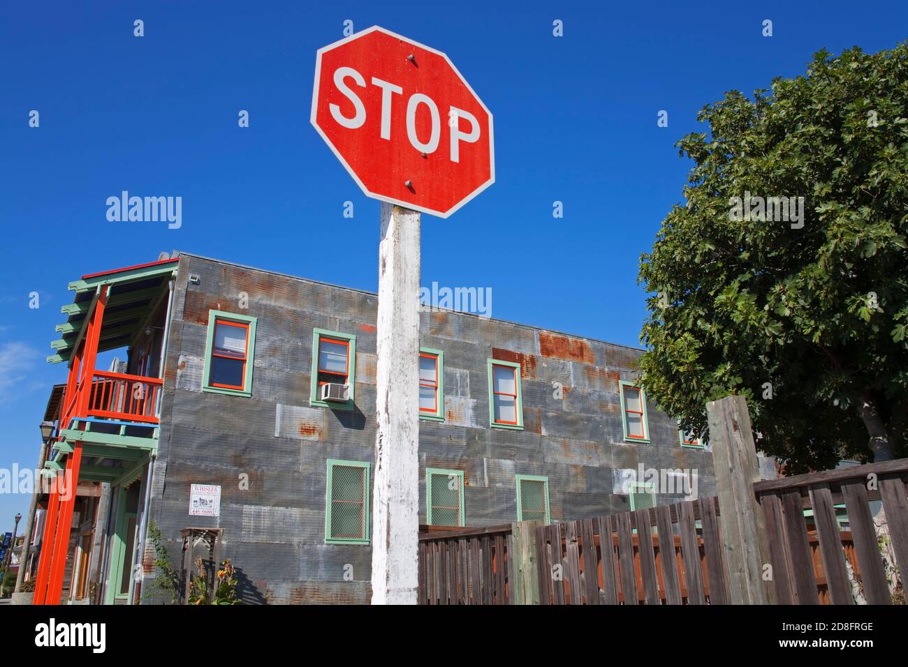 Isleton historic District, Sacramento Delta, California, USA Stock ...