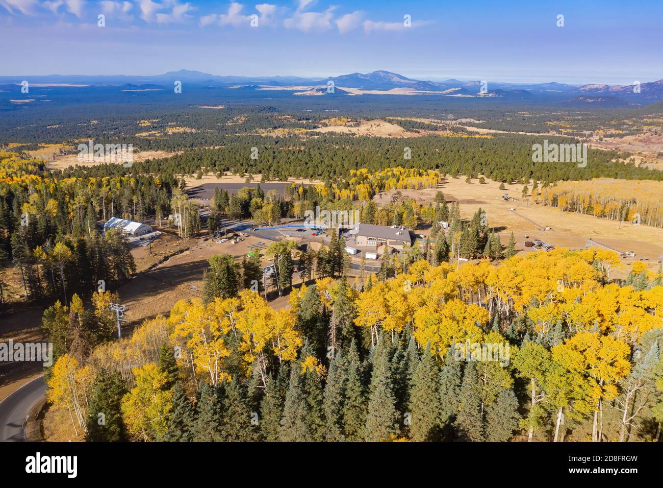 Flagstaff, arizona aerial view hi-res stock photography and images - Alamy